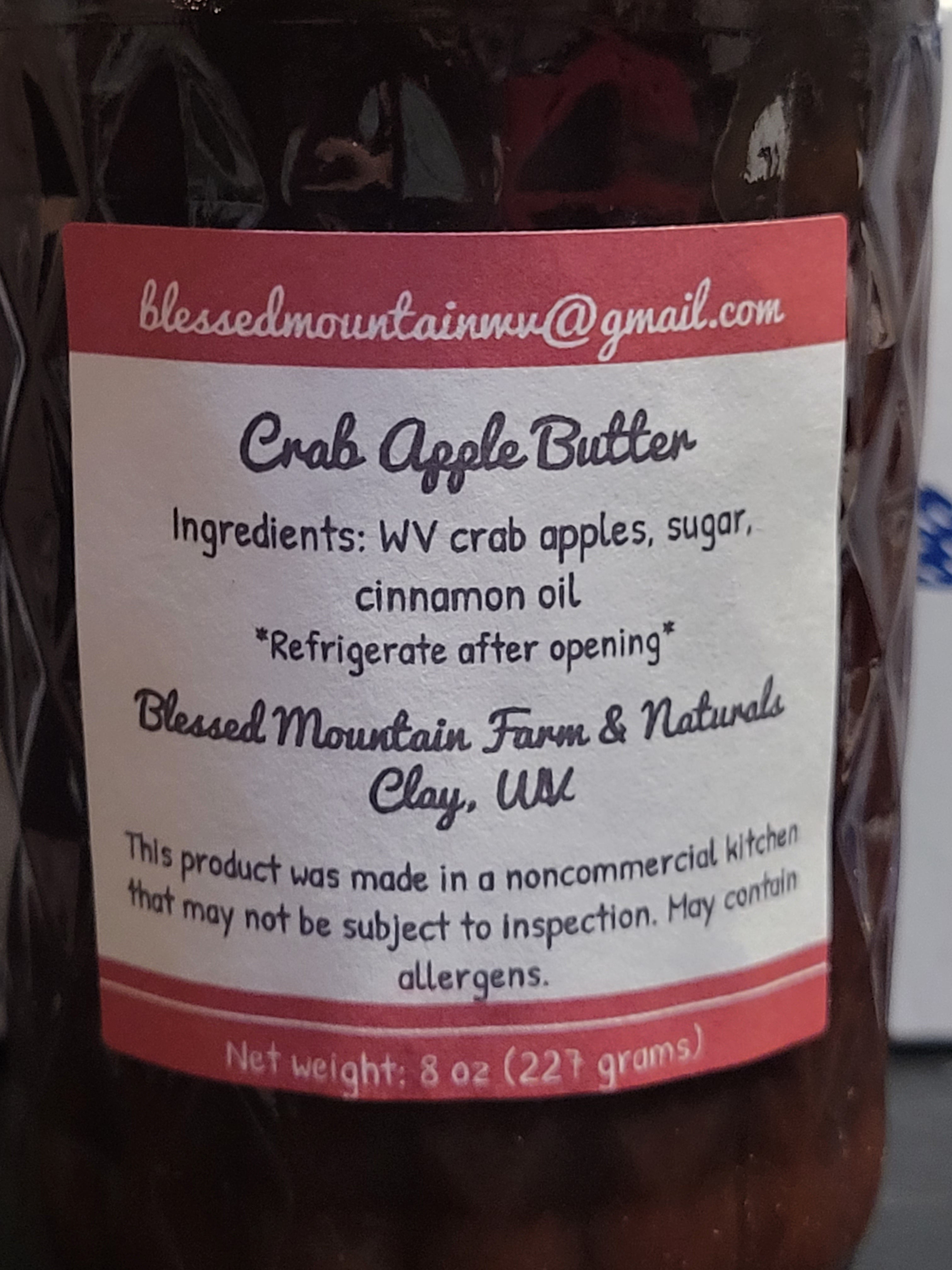 Crab Apple Butter – Blessed Mountain Farm & Naturals