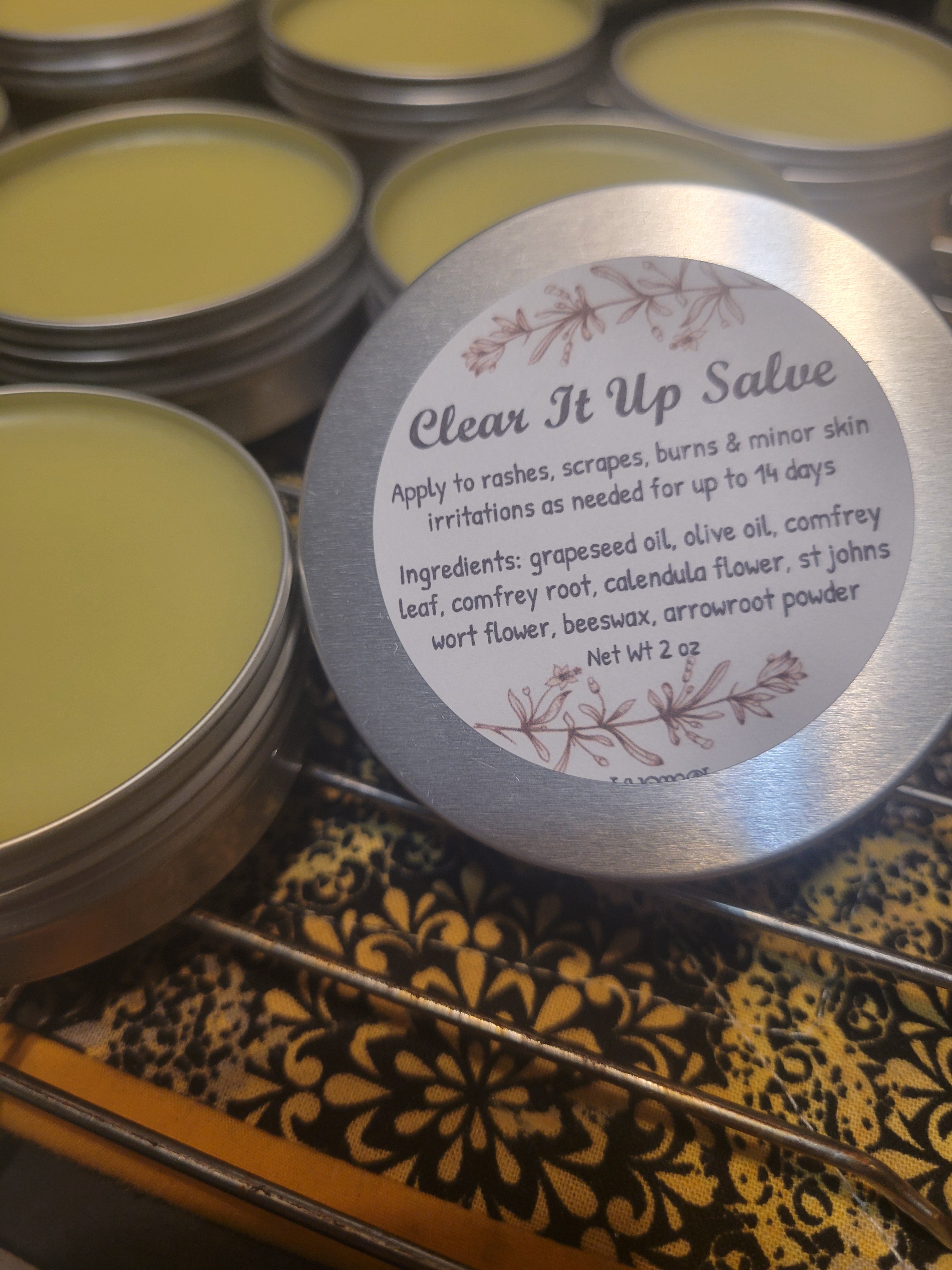 Clear It Up Salve – Blessed Mountain Farm & Naturals